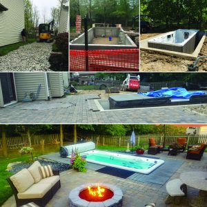 In-ground swim spa: Inside look at installation | Backyard Planning