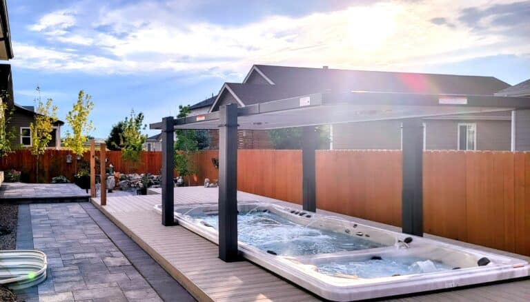 Best swim spa covers for your pool alternative | Backyard Planning