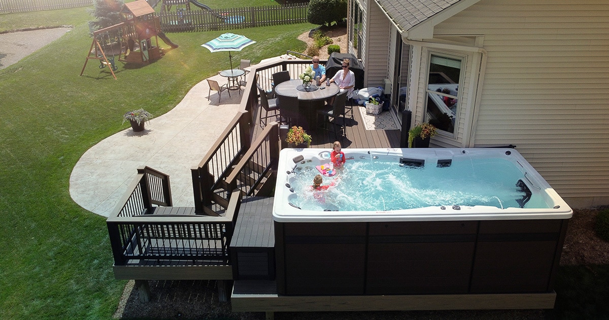 H2X Trainer 15D: World’s best swim spa | Backyard Planning