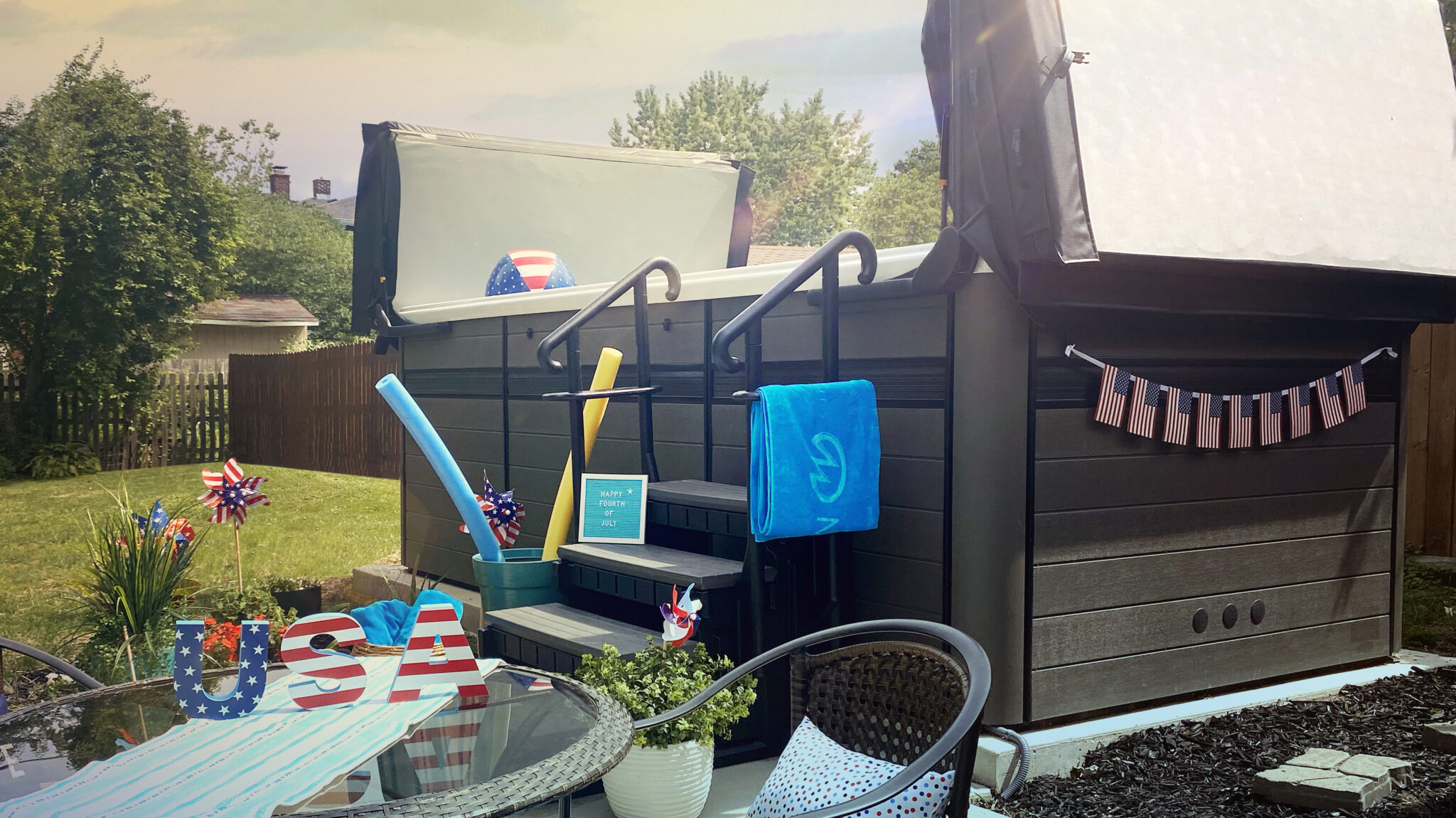 July 4 spectacular: Ideas for best pool party | Swim Spas