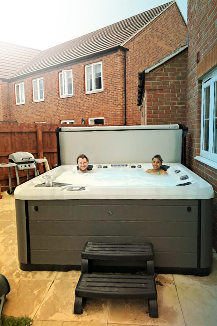 Our favorite small backyard designs with hot tubs