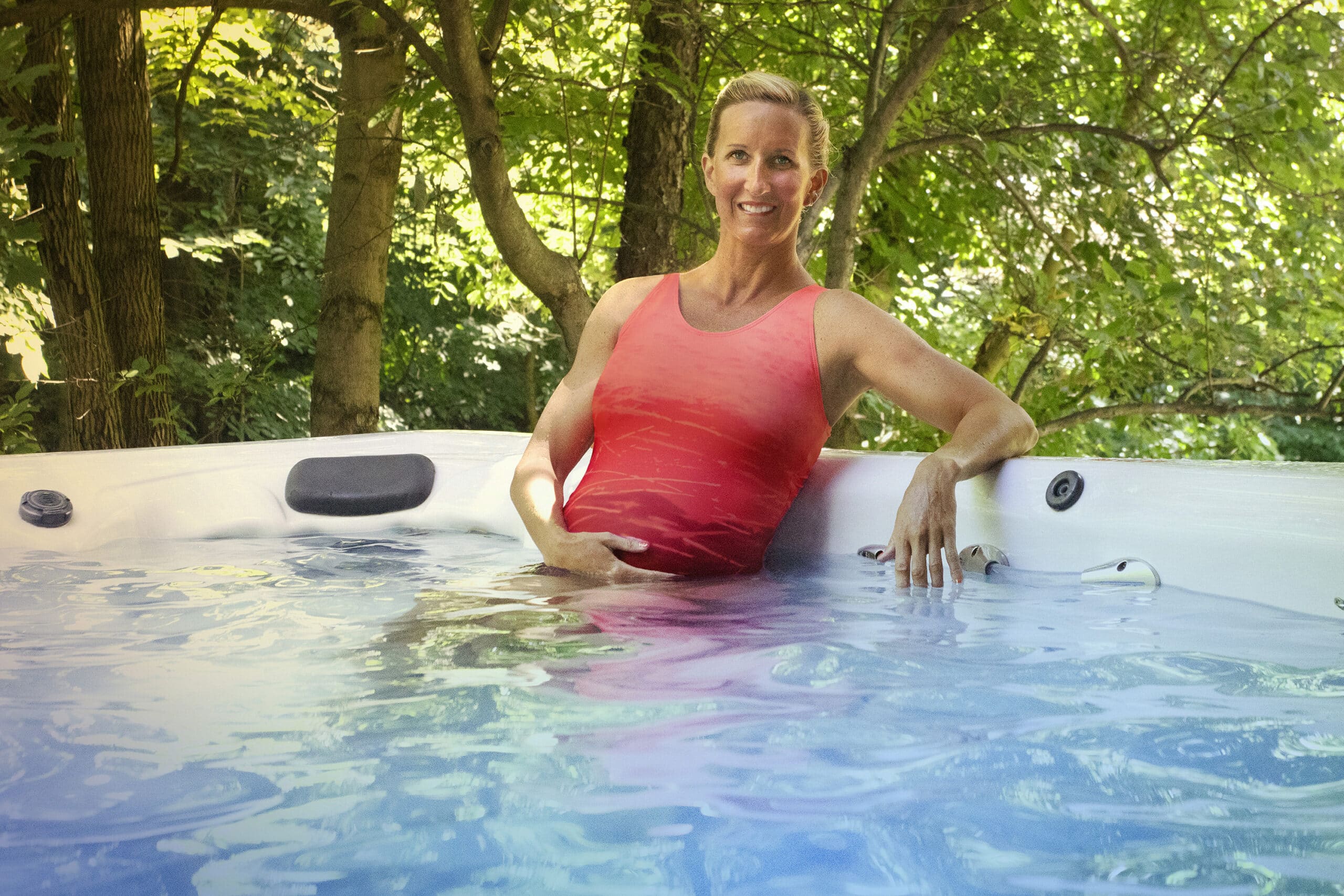 Pro triathlete Kessler on swimming in pregnancy